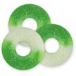 100mg THC Sour Gummies - Green Apple Rings by Smashed - Get Well Shroom